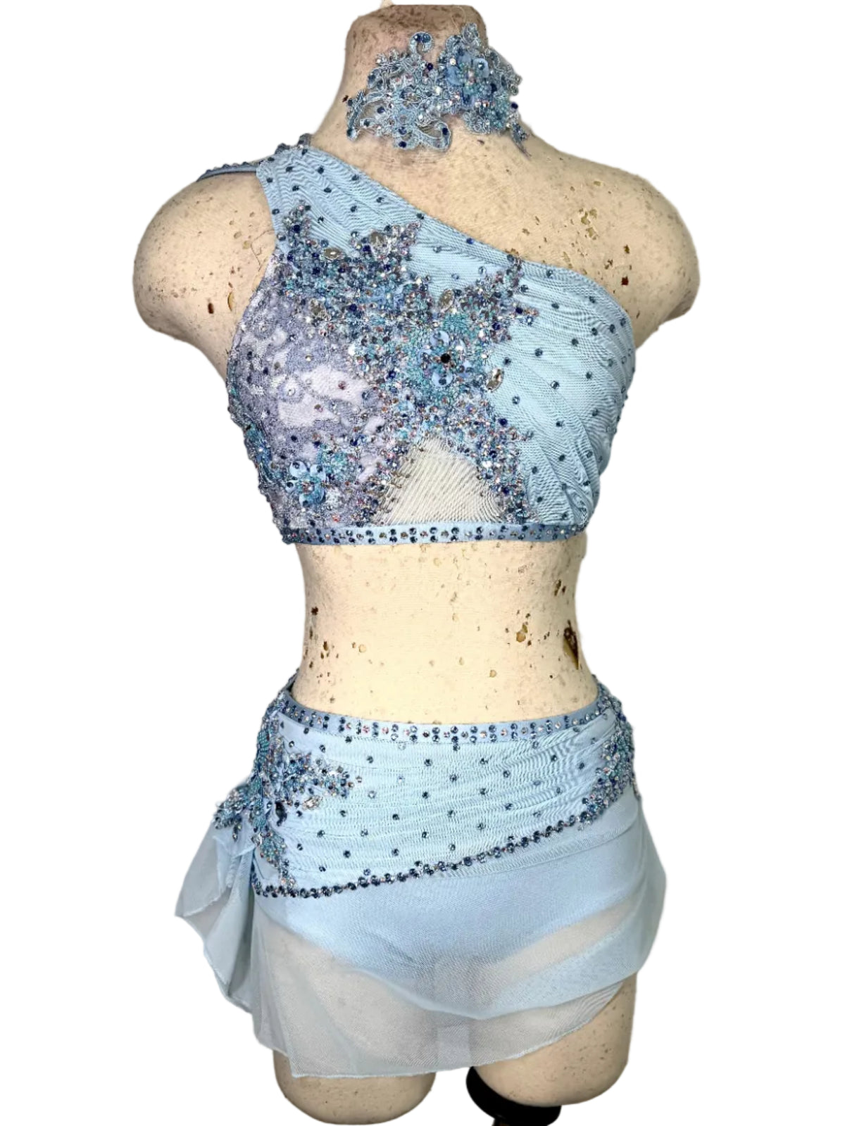 (GORGEOUS Custom Lyrical 2 pc dance costume – Co9dancecostumes