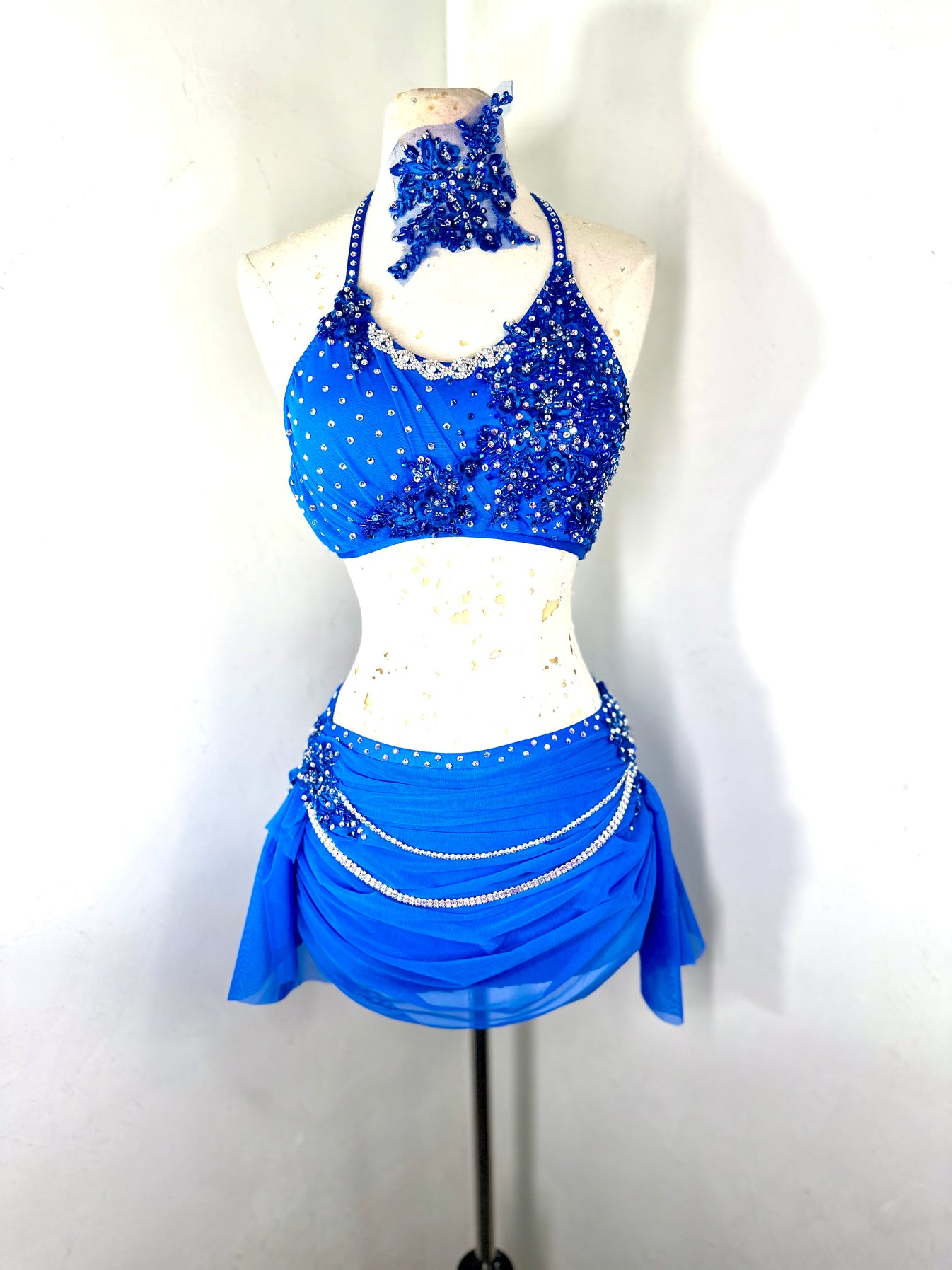 SKYLAR Sky Blue lyrical dance costume – Co9dancecostumes