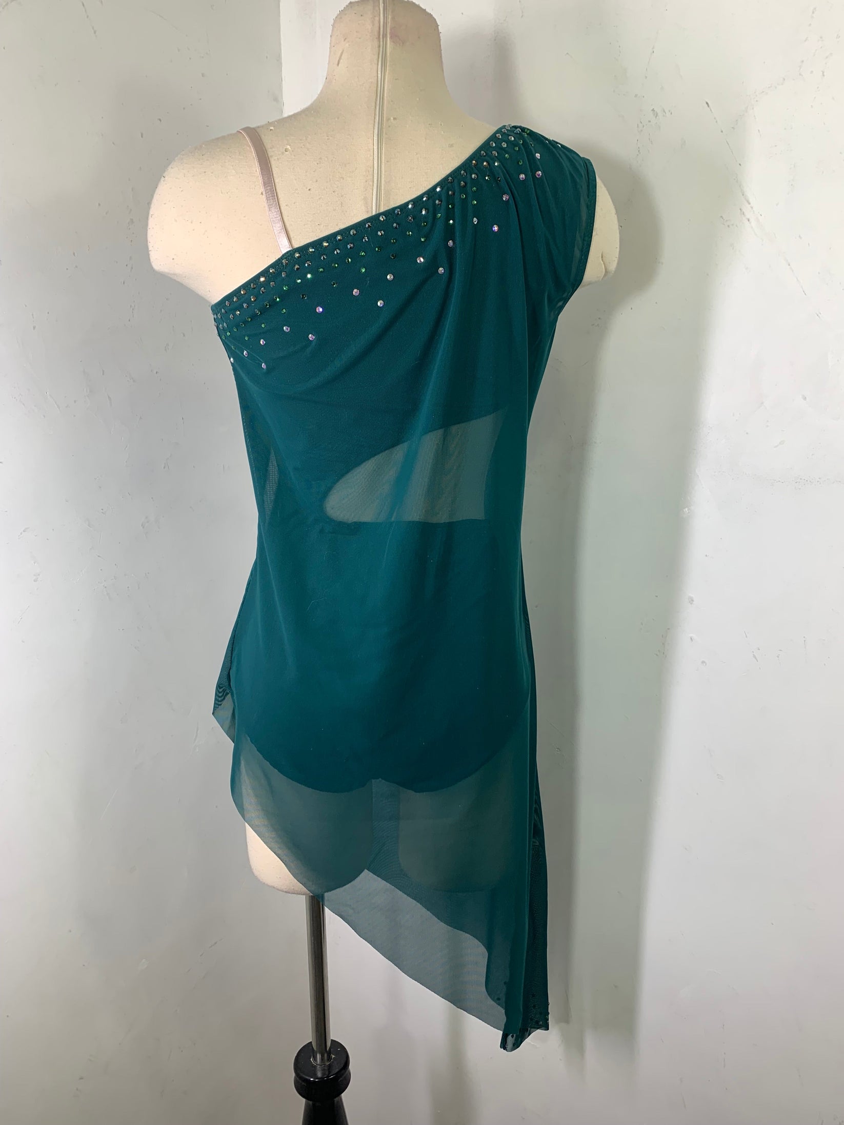 ZOLA NAVY ASSYMETRICAL DANCE DRESS – Co9dancecostumes