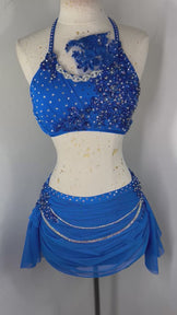 SKYLAR Sky Blue lyrical dance costume – Co9dancecostumes